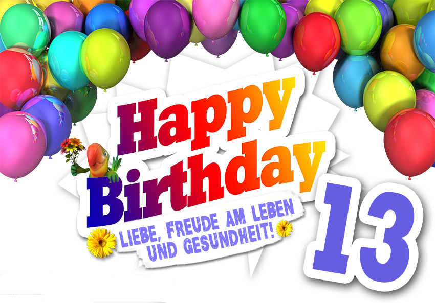 13. Geburtstag